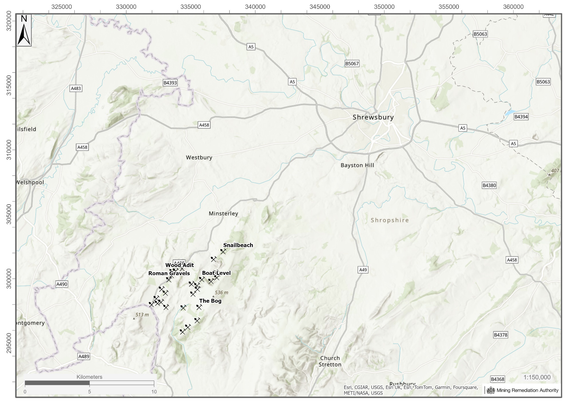 Minsterley | Water And Abandoned Metal Mines Programme